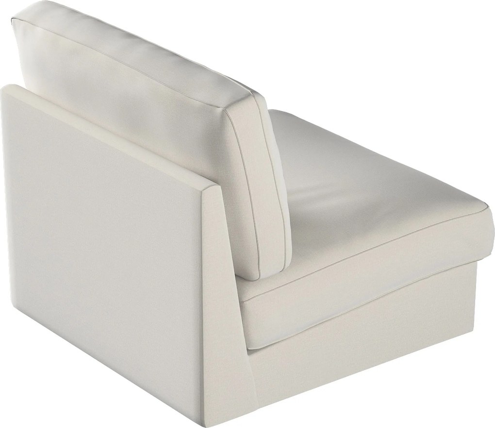 Potah na neskládací křeslo IKEA Kivik barva šedá látka sametová