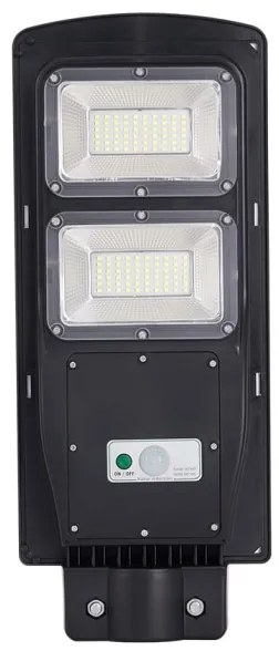 LED Solární pouliční lampa se senzorem STREET 2xLED/6W/3,2V IP65 + DO