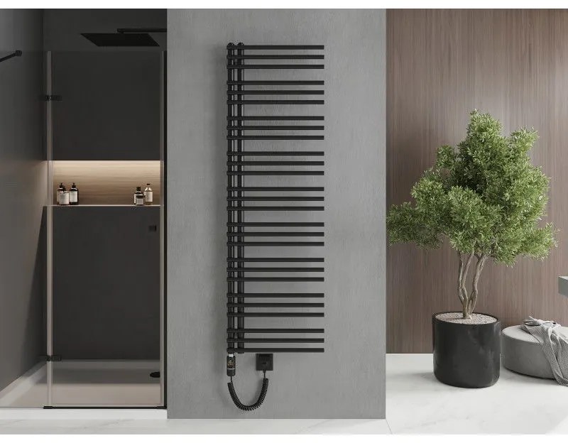 Mexen Neptun, elektrické topné těleso 1600 x 500 mm, 900 W, černá, W101-1600-500-2900-70