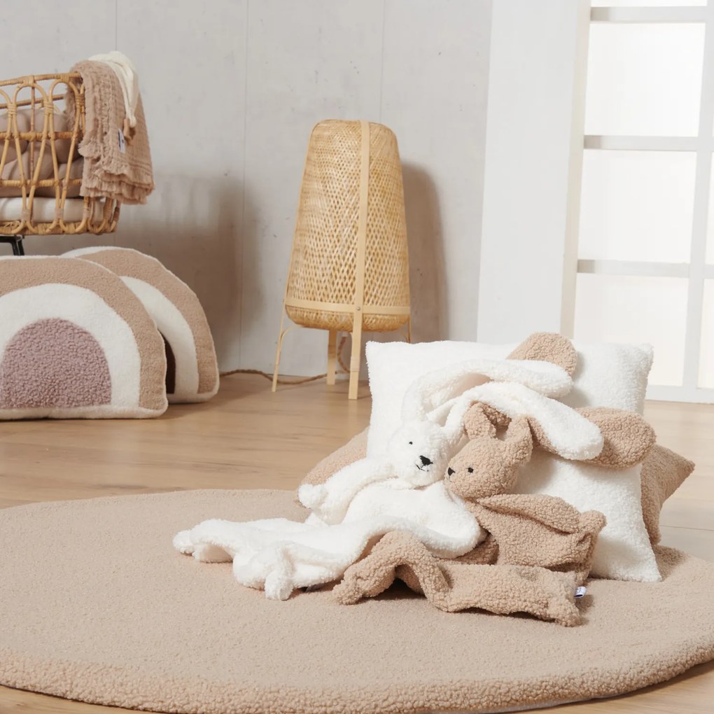 Nordic Coast Company Podložka Teddy 100 cm Beige