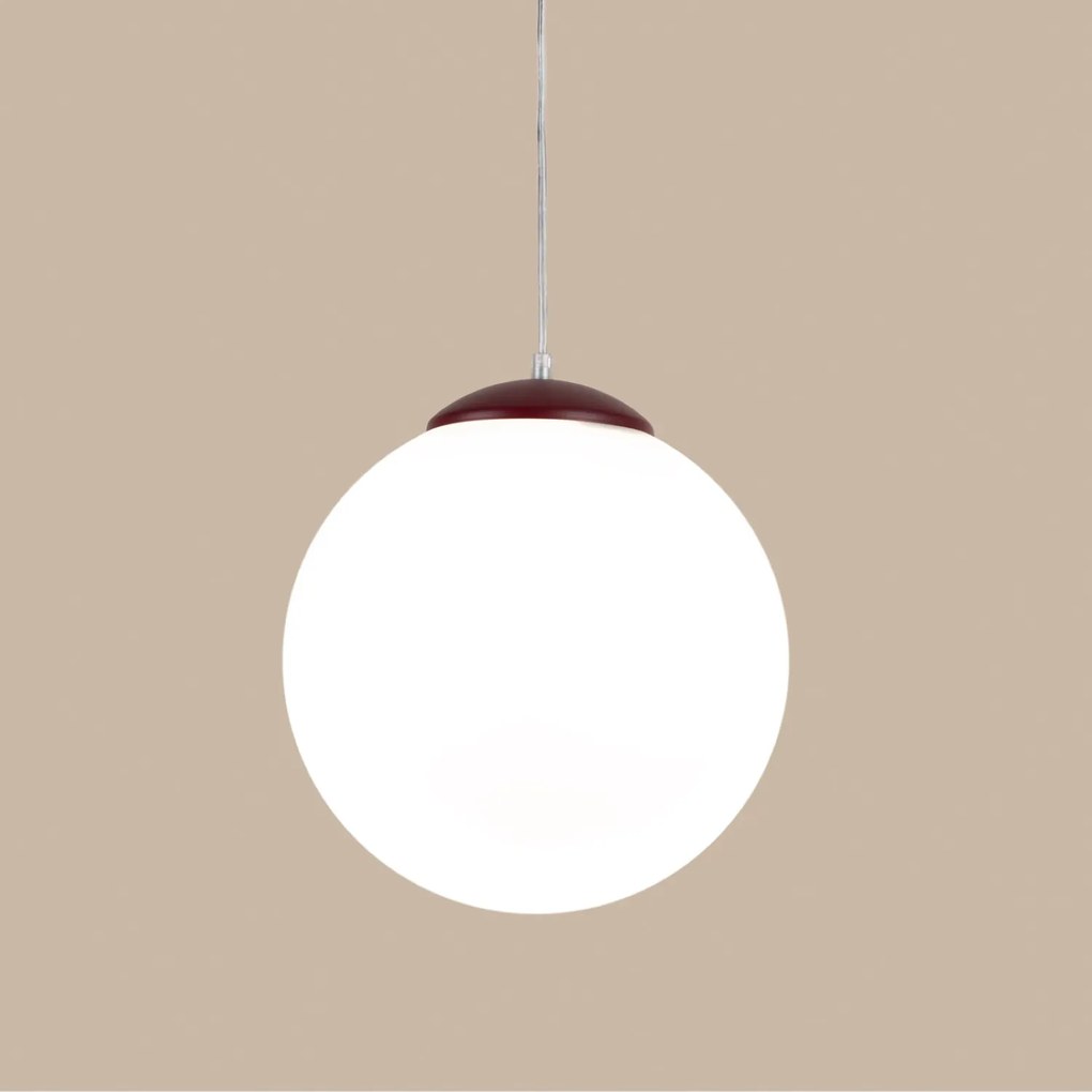 Sollux Lighting Závěsné svítidlo UGO 30 bordó