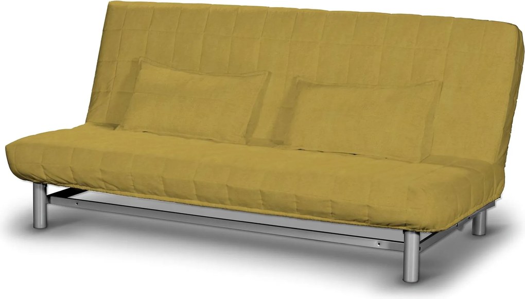 Potah na pohovku IKEA  Beddinge krátký barva žlutá látka pletený vzor