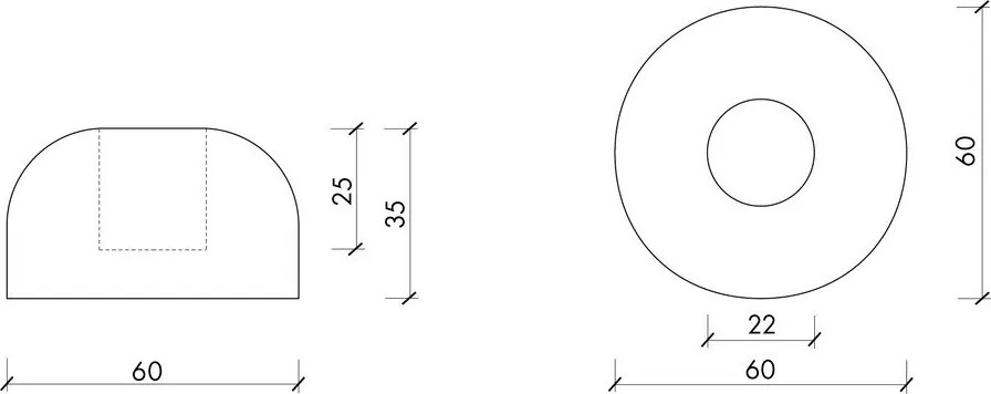 Dřevěné svícny v sadě 3 ks Lums – noo.ma