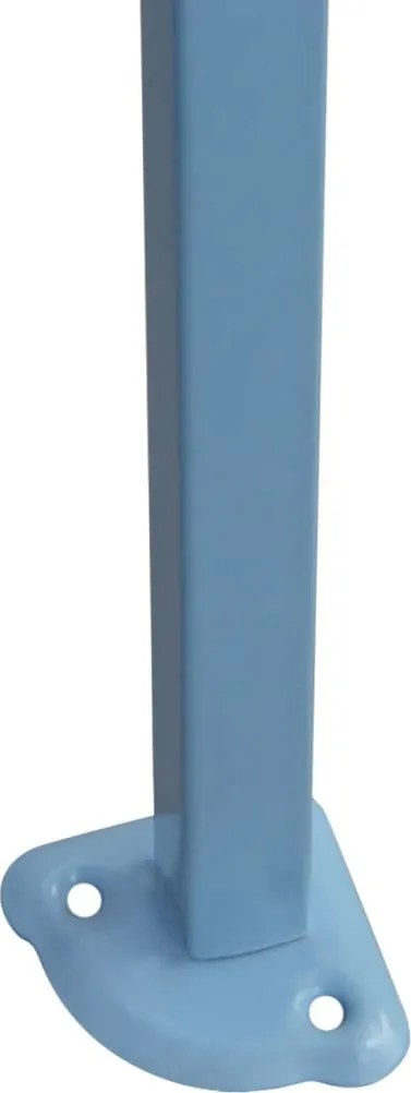 vidaXL Skládací nůžkový stan s 5 bočními stěnami 3 x 9 m bílý [48873]