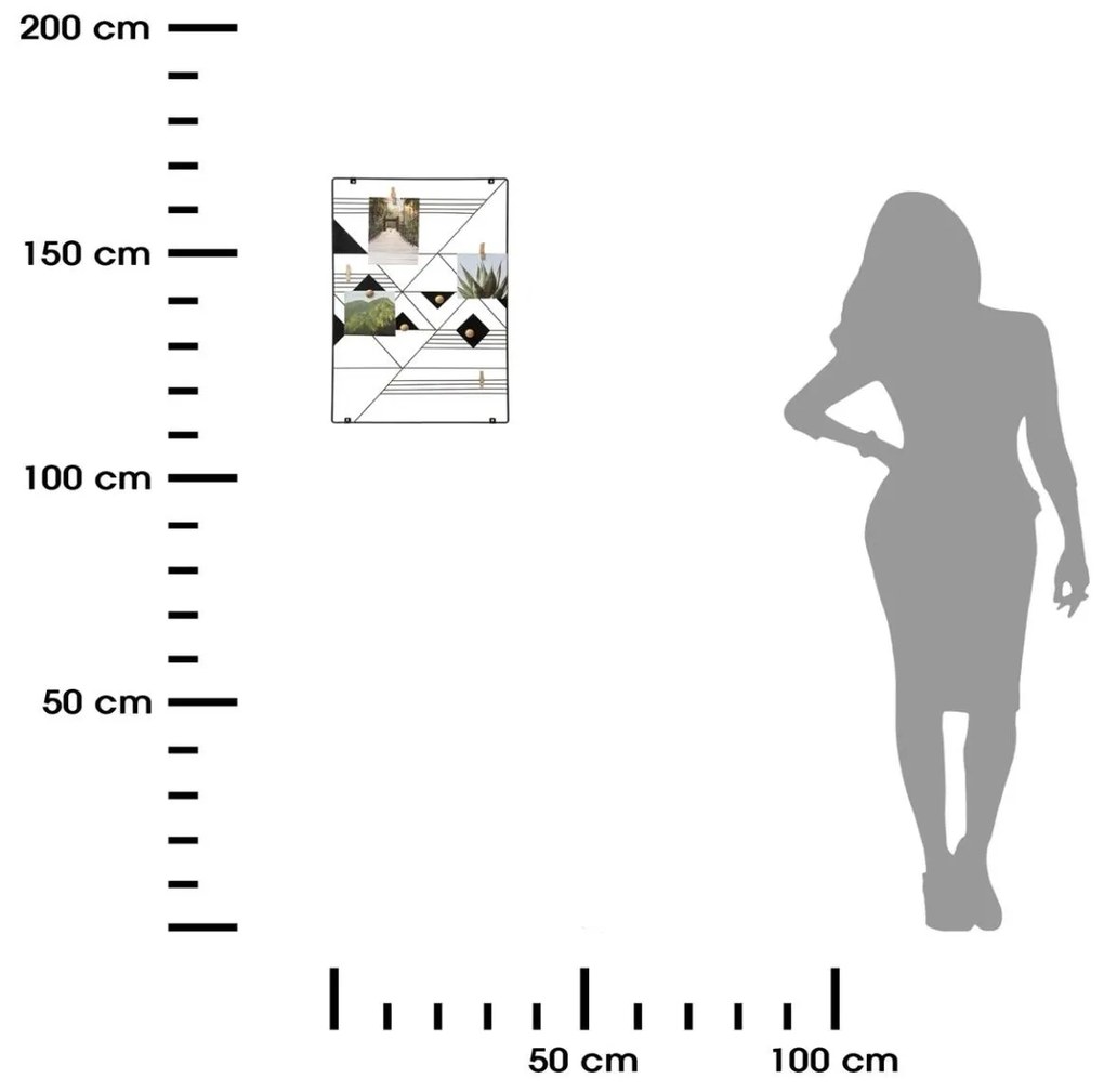 Fotorámeček Elora 35x55 cm černý