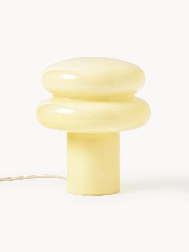 Malá stolní lampa z opálového skla Baya