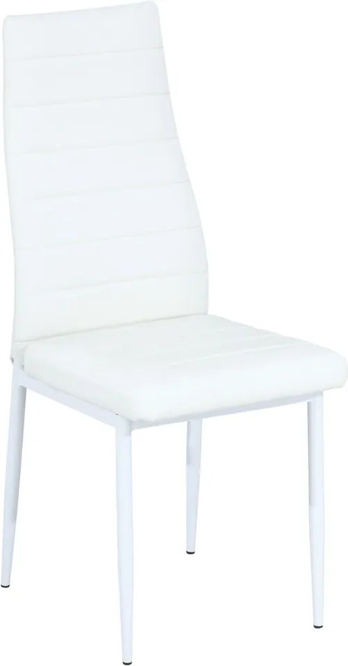 Jídelní čalouněná židle H-261B bílá