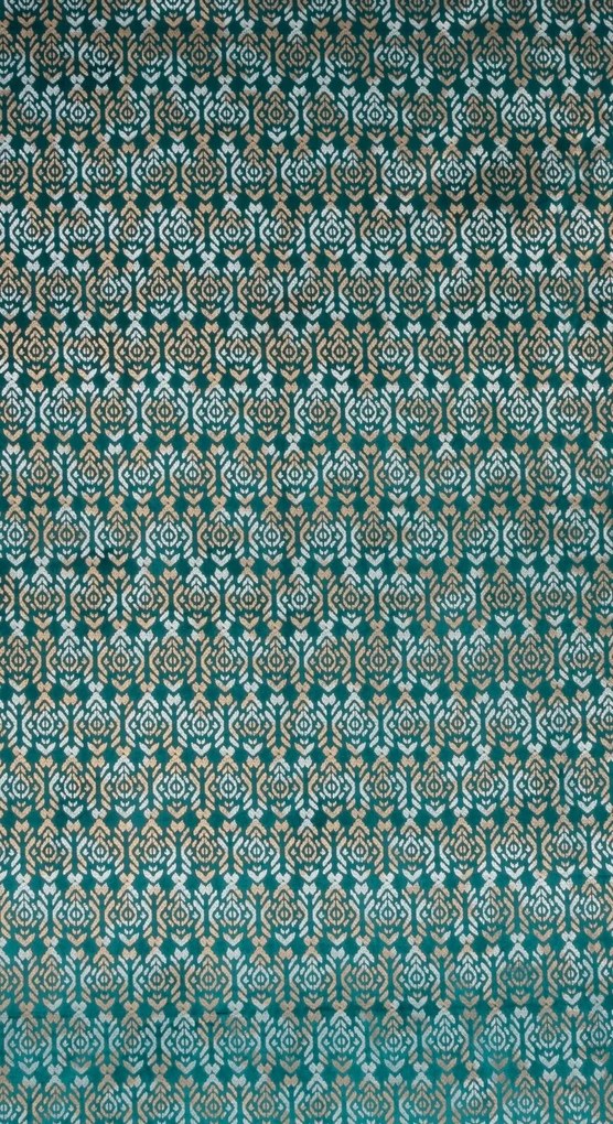 ZATEMŇOVACÍ ZÁVĚS NA KROUŽCÍCH LAURA 140X250 CM TYRKYSOVÁ