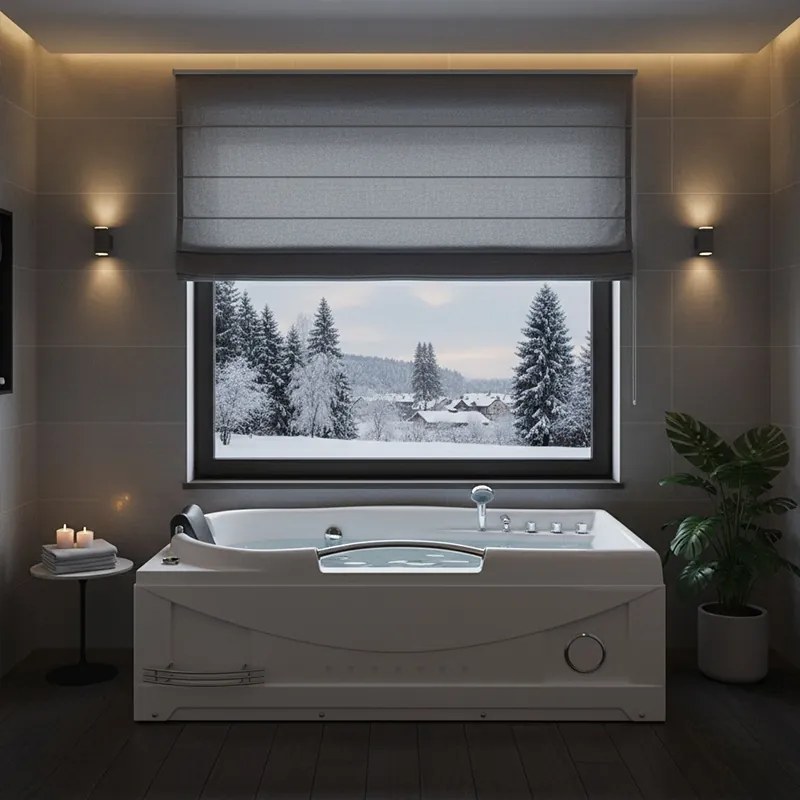 Terra Hydromasážní vířivá vana Ramzes 636 168x85