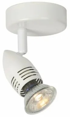 LUCIDE CARO-LED Wall Spot 1xGU10/5W D8.5 H10.5 White, bodové svítidlo, bodovka