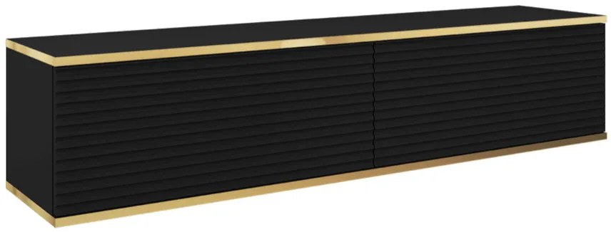 Piaski Závěsná TV skříňka ORO RTV135 MDF Barva: šedá