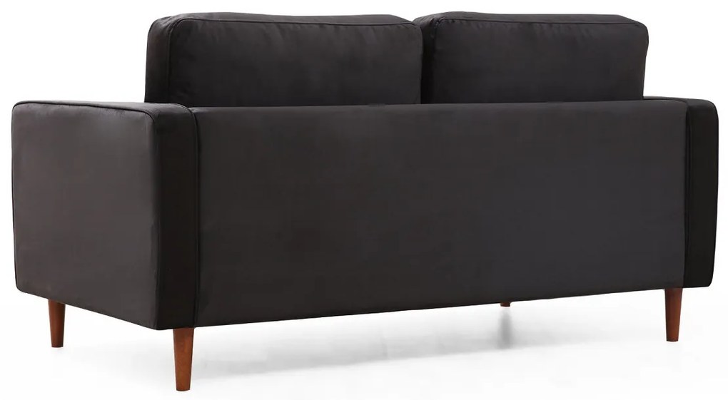 Designová sedačka Jarmaine 175 cm černá