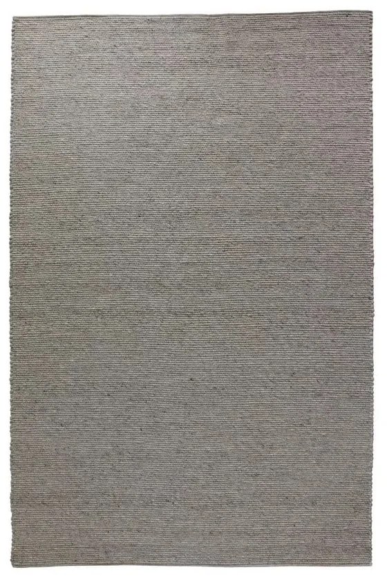 Šedý vlněný koberec 400x300 cm Auckland - Rowico