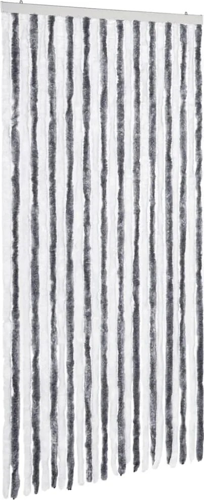 vidaXL Závěs proti hmyzu 100 x 220 cm žinylka [284281] Barva: tmavě hnědá a béžová