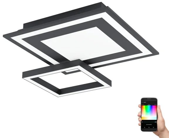Eglo 900025 - LED RGBW Stmívatelné stropní svítidlo SALITERAS-Z LED/21,6W/230V