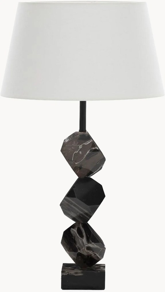 Velká stolní lampa z mramoru Luma
