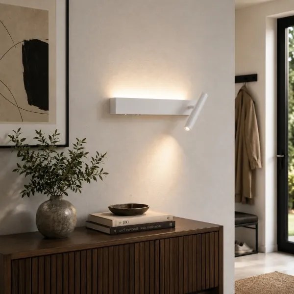 BRILAGI - LED Nástěnné bodové svítidlo ARLIX LED/3W/230V + LED/7W bílá CRI 90
