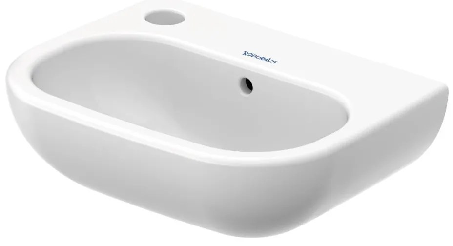 Duravit 7053600092 - Závěsné umyvadlo D-CODE 36x27 cm keramika/lesklá bílá