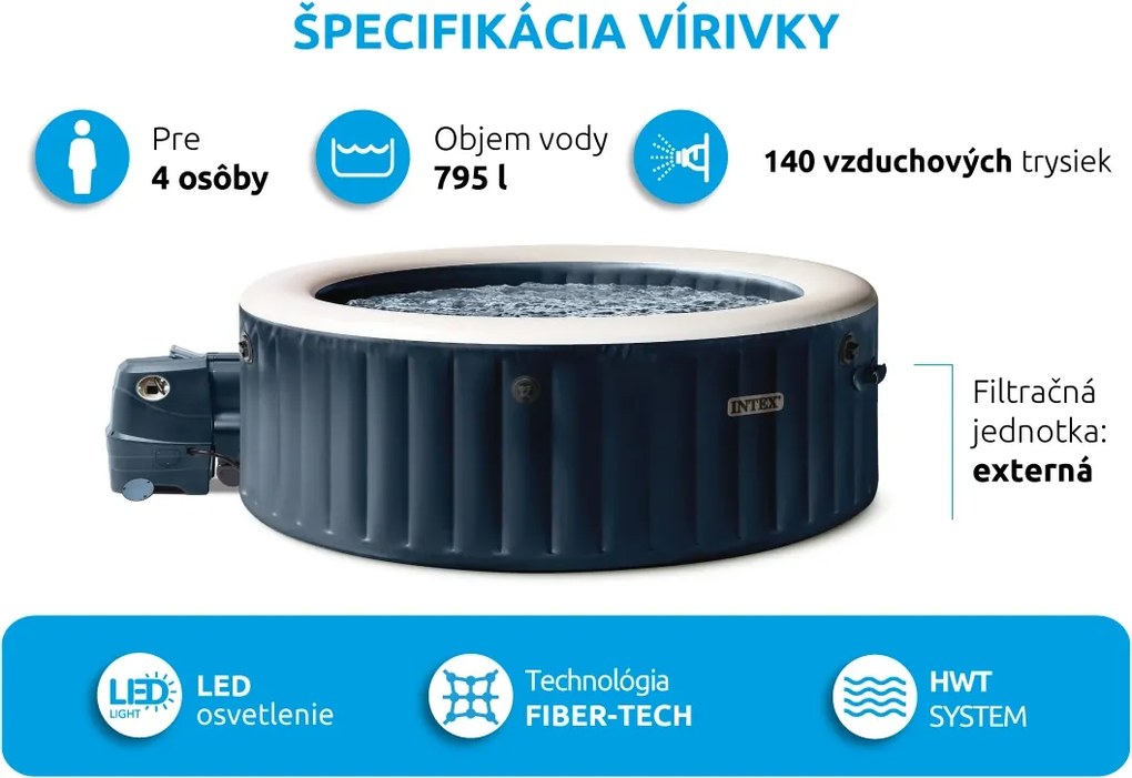 Intex 28406 Pure Spa Plus