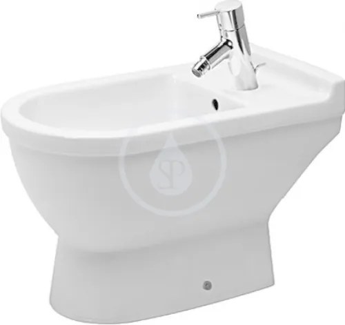 Duravit Starck 3 - Stojící bidet s přepadem, 360 mm x 655 mm, bílý - bidet, 2234100000