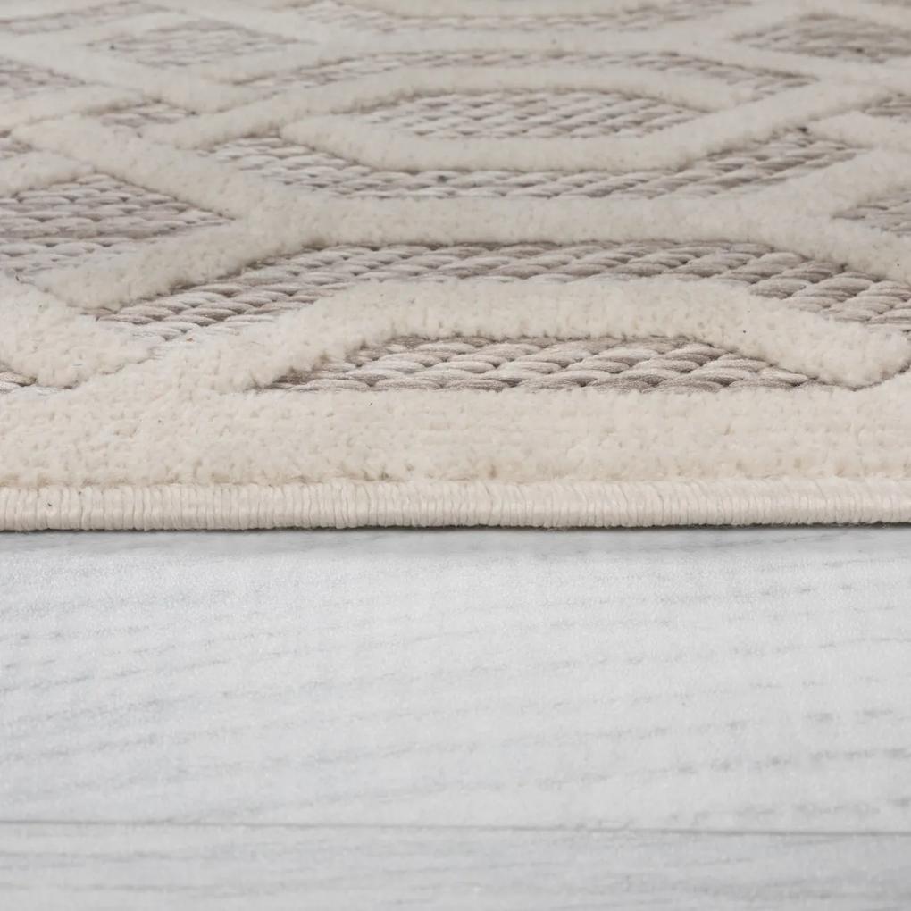 Flair Rugs koberce Kusový koberec Piatto Mataro Natural – na ven i na doma Rozměry koberců: 120x170