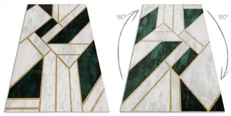 koberec EMERALD výhradní 1015 glamour, stylový mramor, geometrický la velikost 120x170 cm | krásné koberce cz