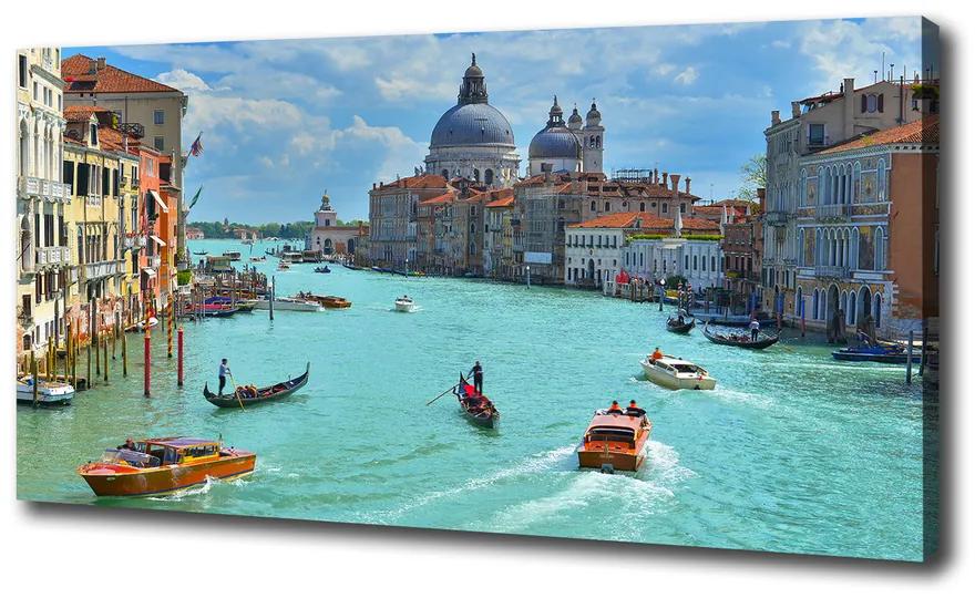 Wallmuralia Foto obraz na plátně do obýváku Benátky Itálie 100x50 cm
