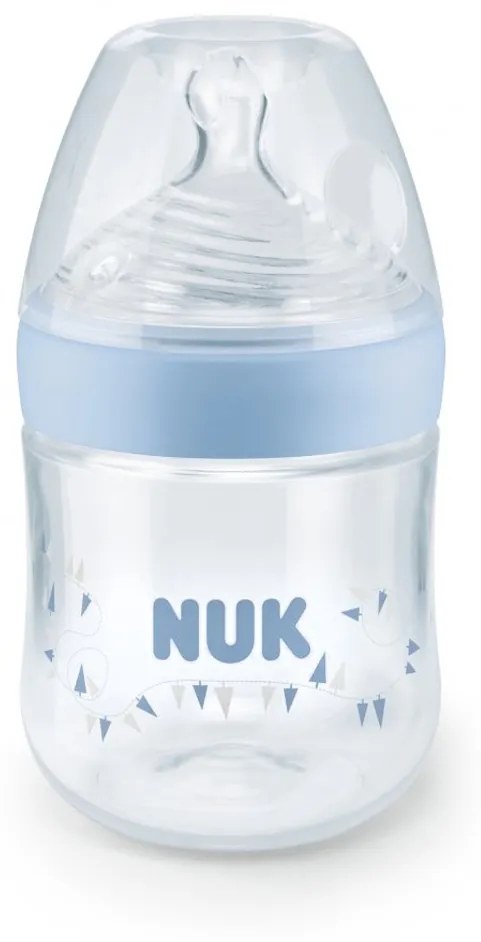 Kojenecká láhev NUK Nature Sense 150 ml modrá