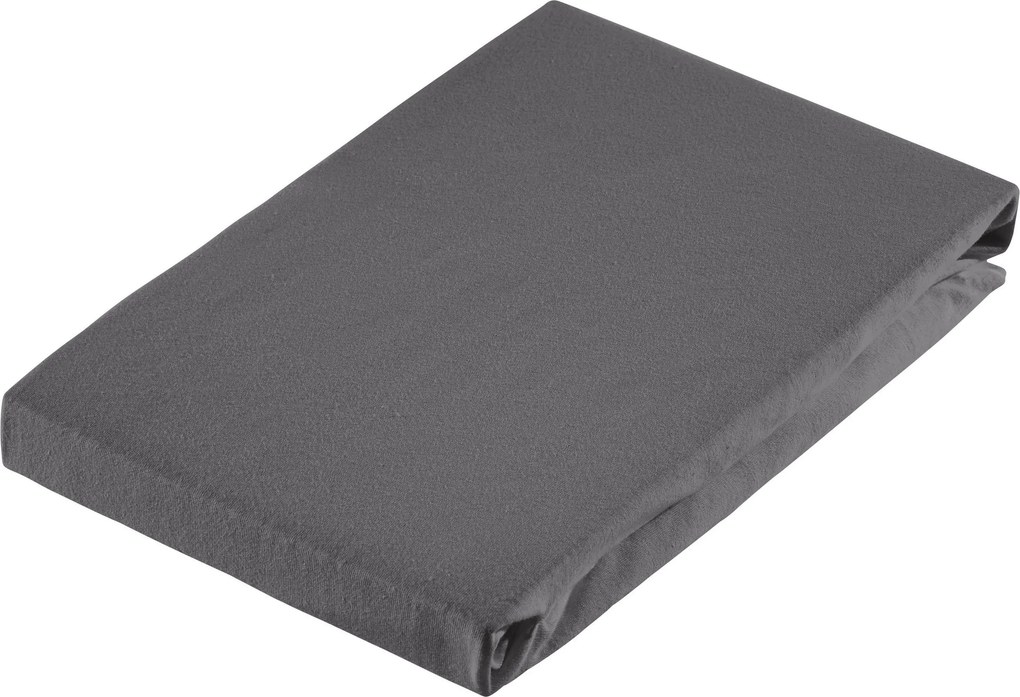 XXXLutz ELASTICKÉ PROSTĚRADLO, antracitová, 180/220 cm Dieter Knoll - Prostěradla - 004550012006