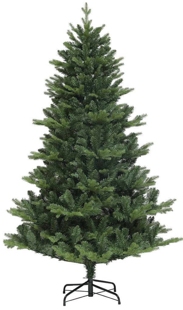 HOMCOM Umělý vánoční stromek 180 cm, 818 špiček