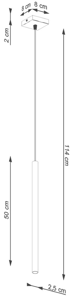Závěsné svítidlo Pastelo, 1x olivové kovové stínítko