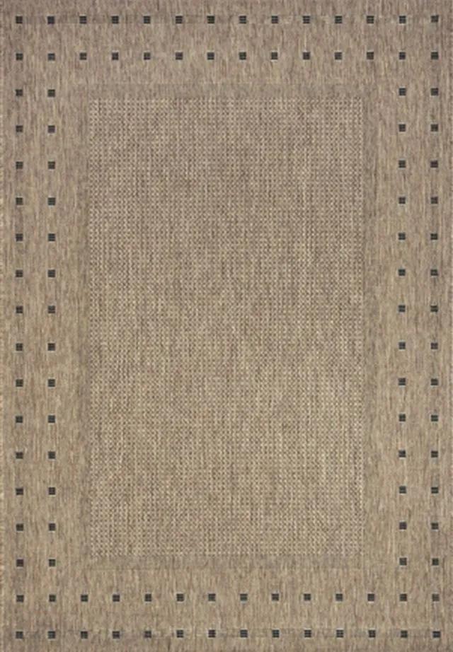 Kusový koberec FLOORLUX 20329 coffee/black 60x110cm