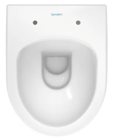 Duravit No.1 - SET Závěsné WC Compact, Rimless + sedátko se sklápěcí automatikou, bílá 45750900A1