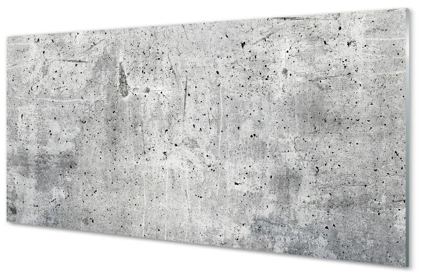 Skleněný panel struktura kamene beton 125x50 cm