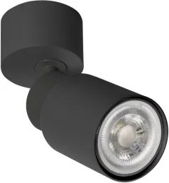 Stropní/nástěnné LED svítidlo SLV PURI 2.0 Tube GU10 6W černé 1008284 bez žárovky
