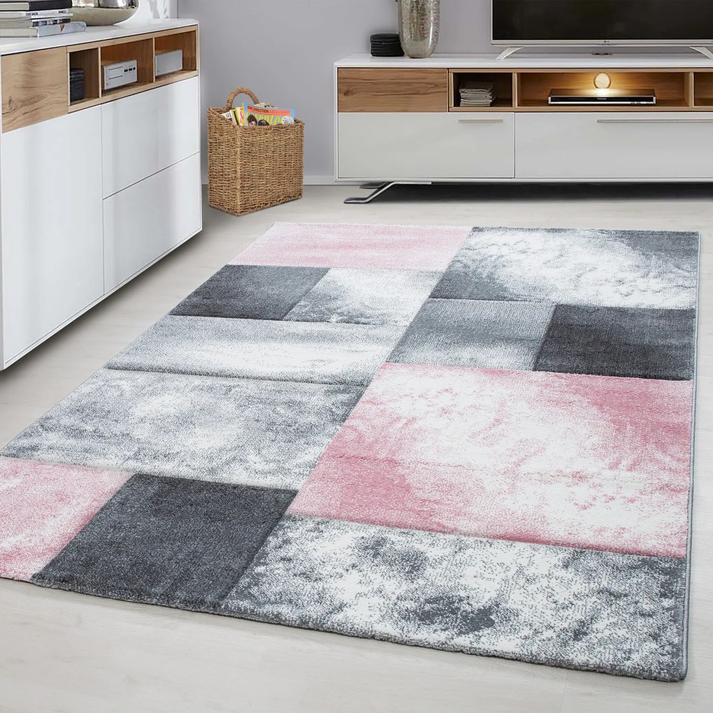 Ayyildiz, Kusový koberec Hawaii 1710 pink, 80x150, růžová, dětský pokoj