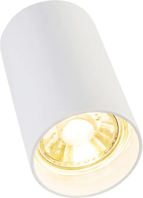 Moderní bodové světlo bílé 5,5 cm - Tuba