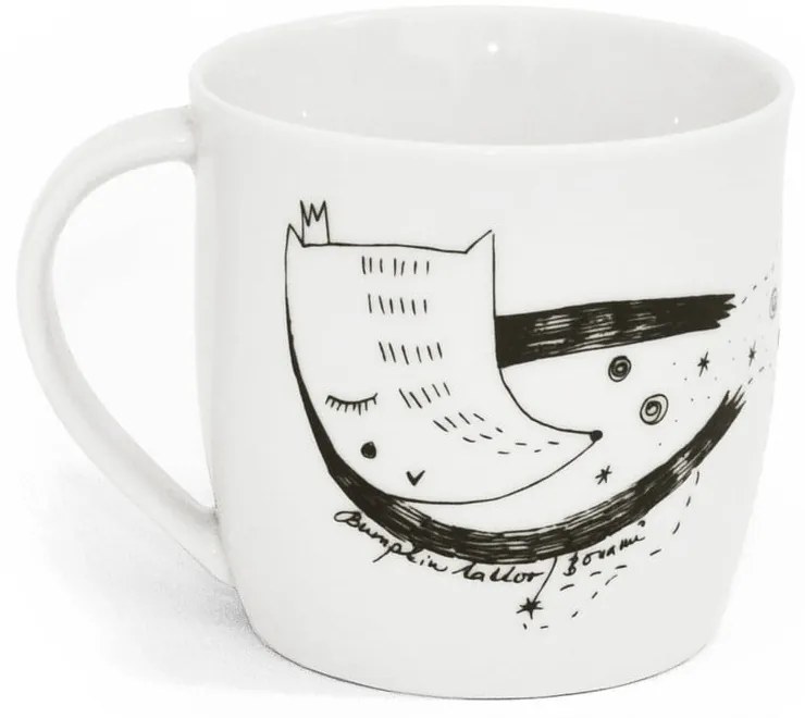 Bílý porcelánový hrnek 260 ml Domov tu – Bonami