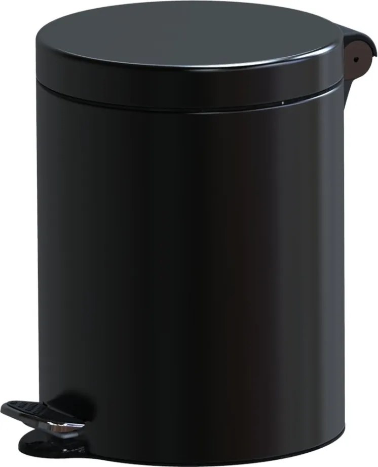Odpadkový nášlapný koš EnpragFreedom Fresh 5l, černá