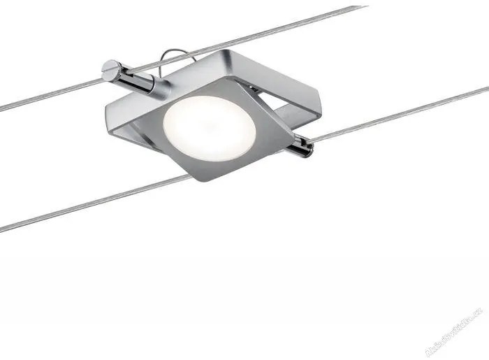 P 50112 Smart lankový spot MacLED 4W DC matný chrom s regulací bílé barvy světla - PAULMANN