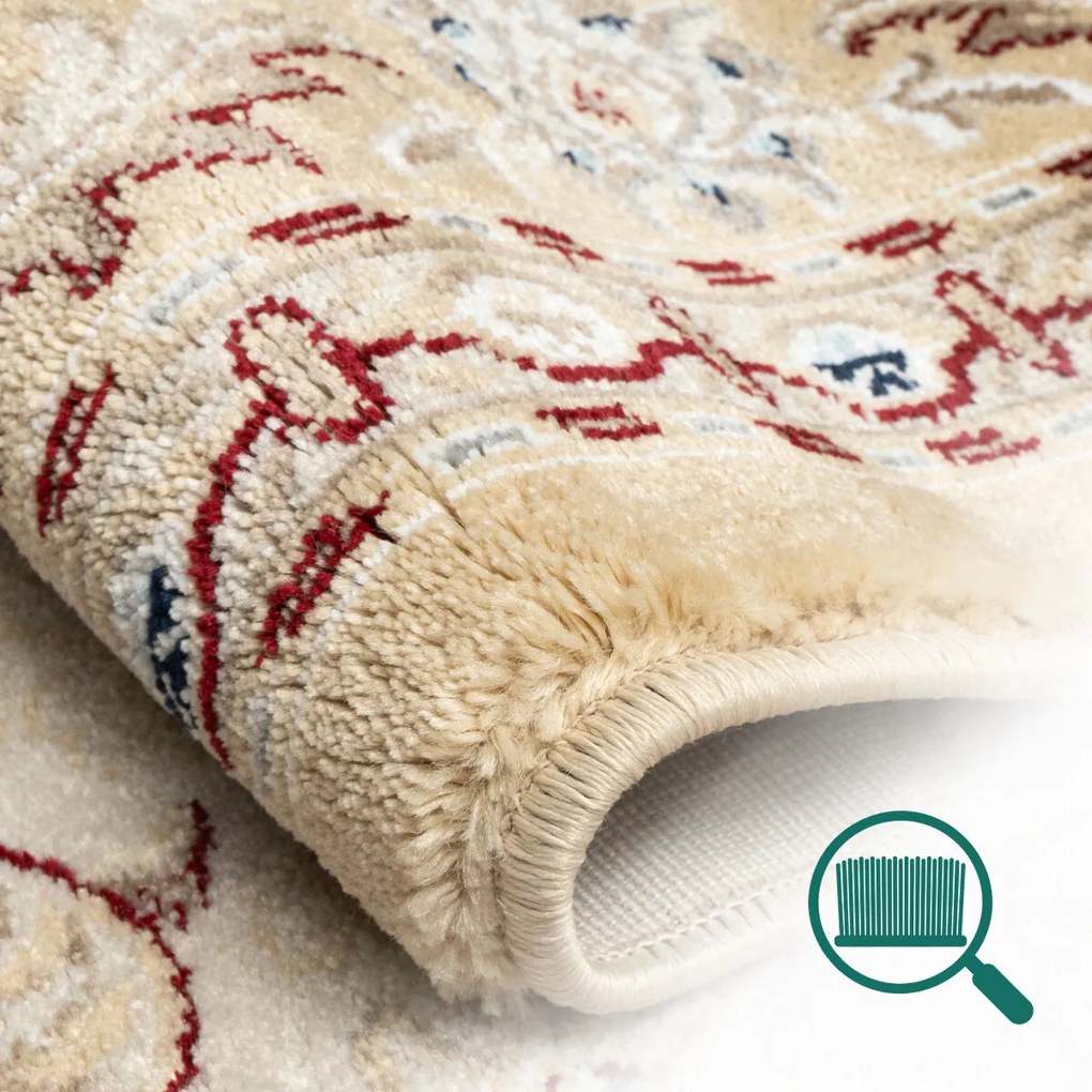 Angel Carpet, Kusový koberec Sultan 26 Beige, 120x170, béžová, kancelář