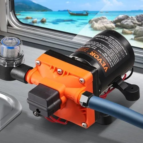 12 V membránové čerpadlo 11,4 l/min 11,36 l/min 4komorový tlakový spínač vodního