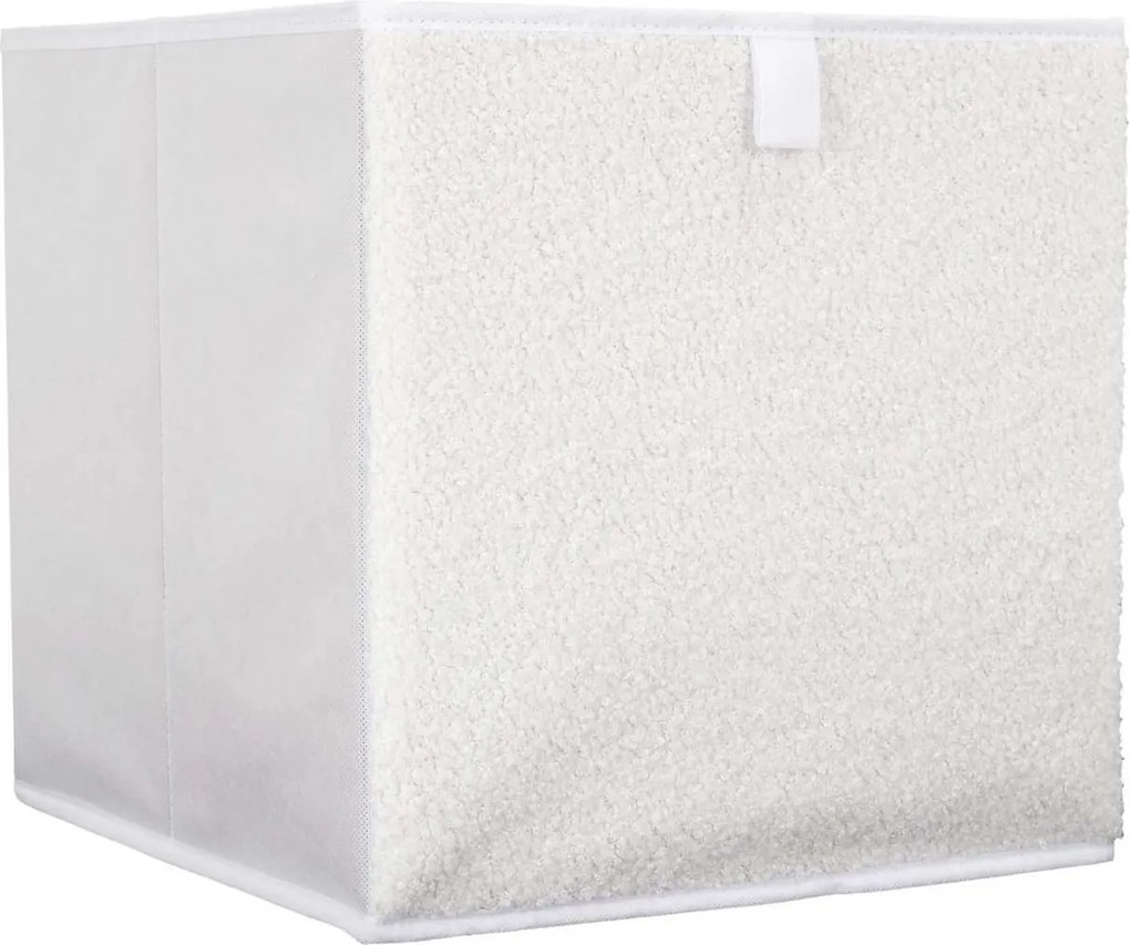 Úložný textilní box SOFT CUBE 30 cm bílý