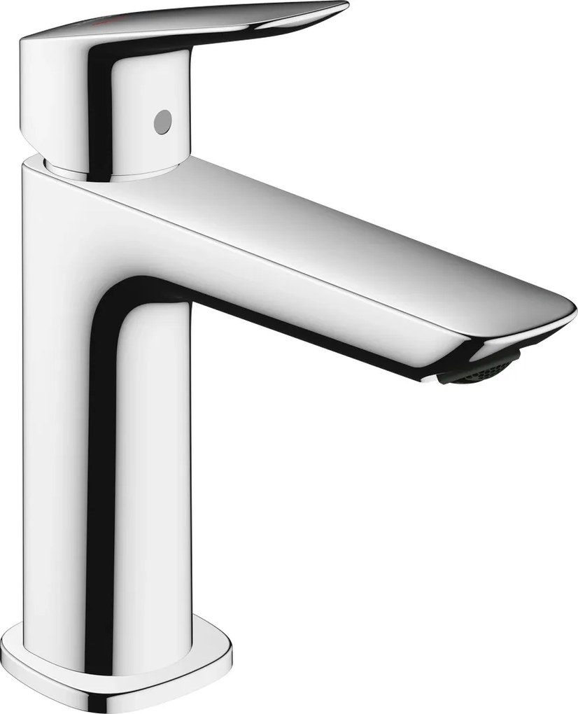 Hansgrohe Logis, Páková umyvadlová baterie 110 Fine CoolStart bez odtokové soupravy, chrom 71255000