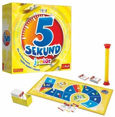 TREFL 5 Sekund junior společenská hra v krabici 26x26x8cm CZ verze