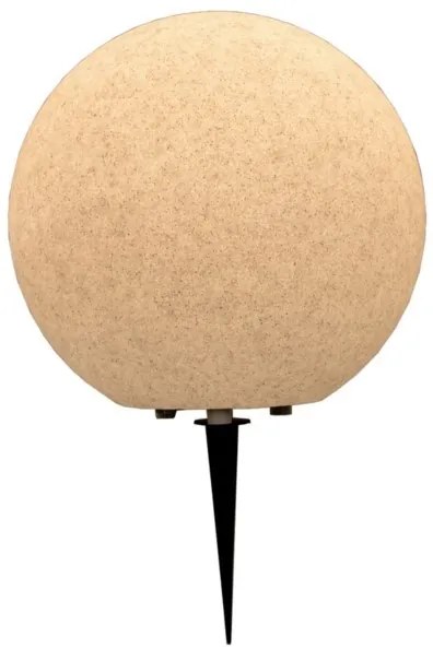 Venkovní lampa KULA 1xE27/60W/230V pr. 30 cm IP44 šedá