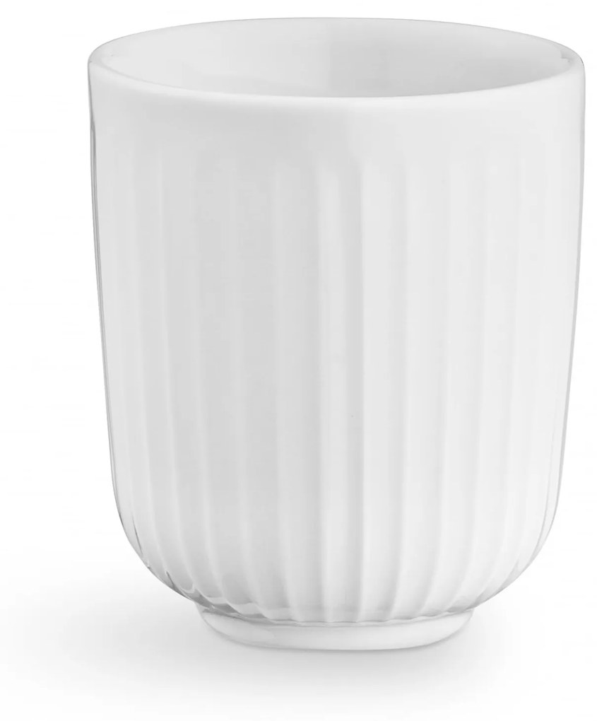 KÄHLER Keramický latte cup Hammershøi White 300ml, bílá barva, keramika