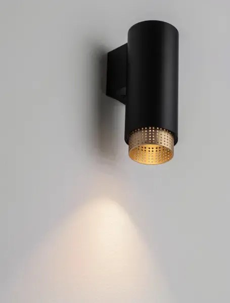 Designové nastěnné svítidlo Nessi Černá