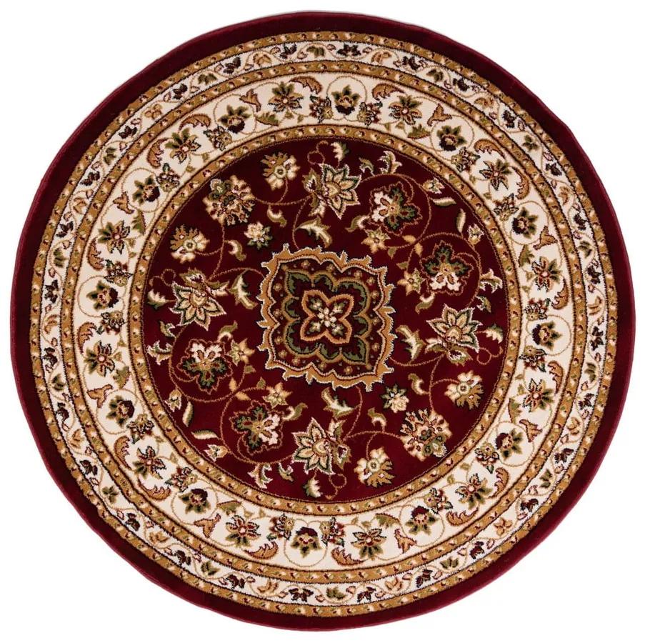 Červený kulatý koberec 133x133 cm Sherbone – Flair Rugs