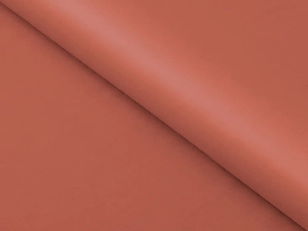 Biante Bavlněný saténový povlak na polštář s lemem ST-011 Cihlový 60 x 60 cm
